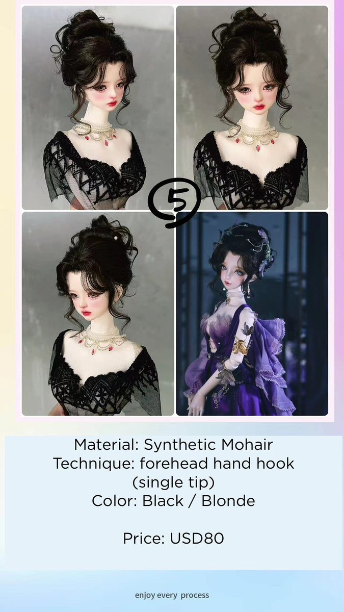 [BALANCE ONLY] FortyNine - Styled Wig 05 – Space Studio BJD