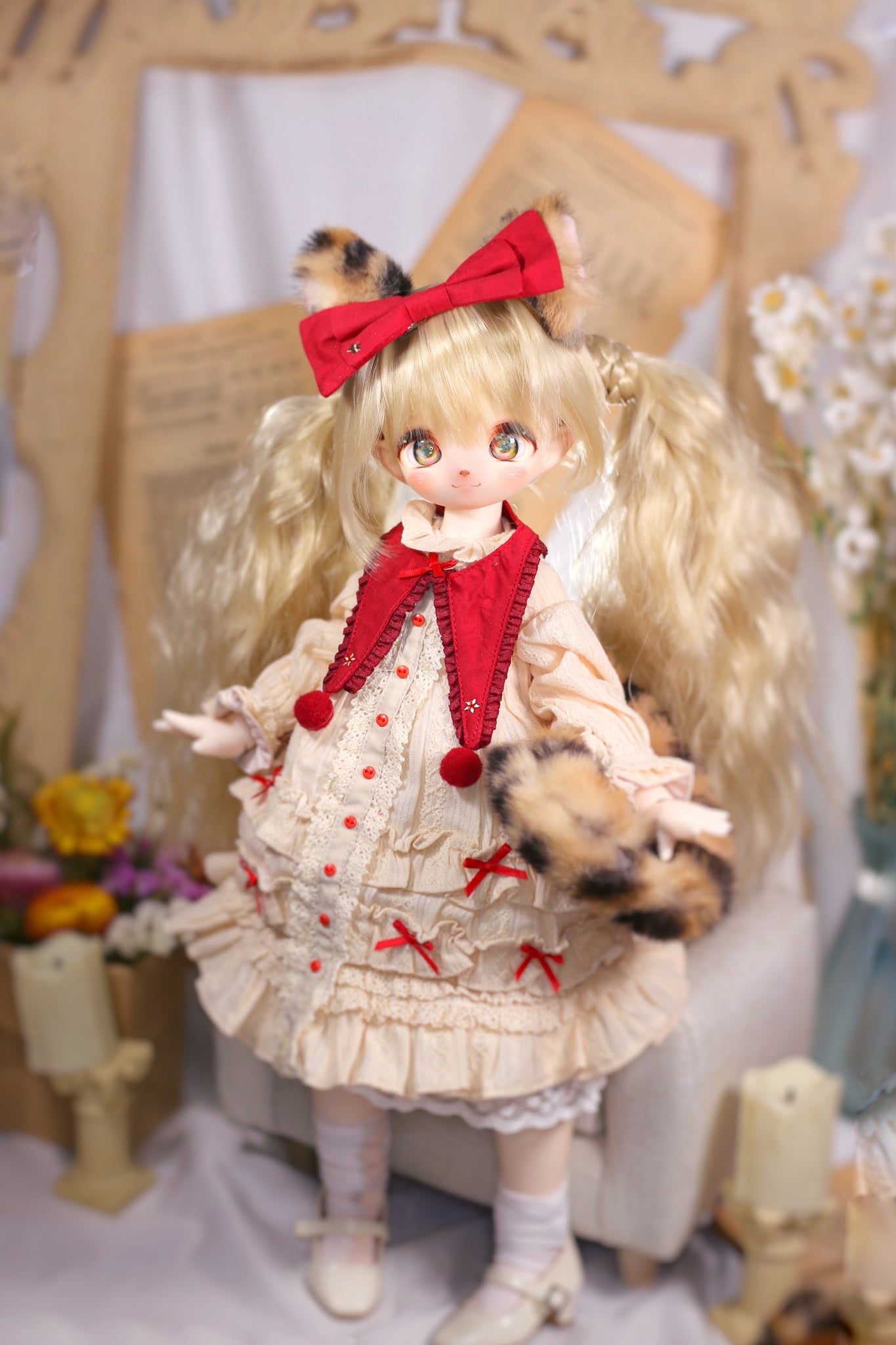[SOLD OUT] May Doll - Lemon Cat (Human Body Ver.) – Space Studio BJD