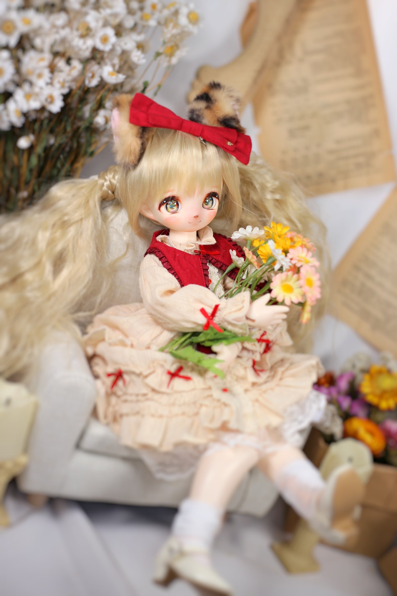 [SOLD OUT] May Doll - Lemon Cat (Human Body Ver.) – Space Studio BJD